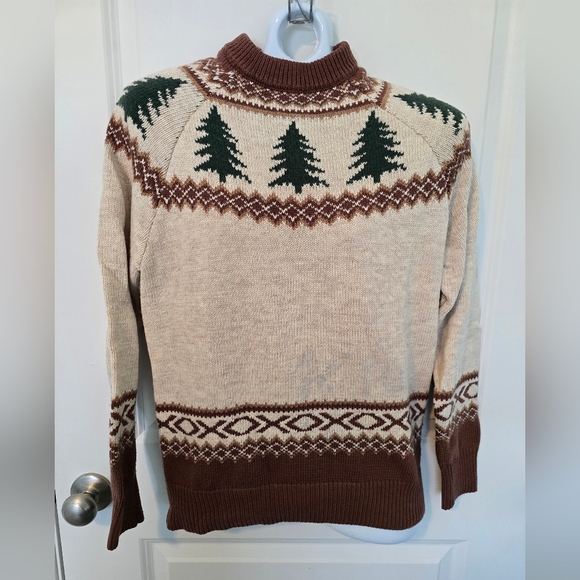 Kiel James Patrick | Sweaters | Kiel James Patrick Cozy Cabin Evergreen ...